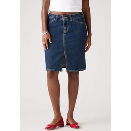 Levi's Levi's Damen Jeansrock &raquo;LOW MIDI SKIRT ME&laquo; mit Schlitz f&uuml;r mehr Bewegungsfreiheit 34