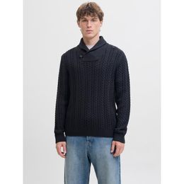 Jack & Jones Jack & Jones Herren Strickpullover &raquo;JPRBLUSEAN KNIT CABLE SHAWL NECK&laquo; M