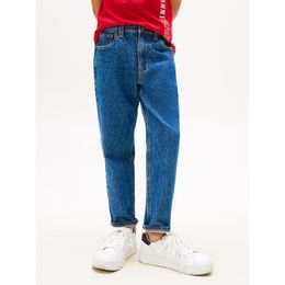 Tommy Hilfiger Jungen Stretch-Jeans &raquo;ARCHIVE DARK BLUE DENIM&laquo; f&uuml;r Kinder bis 16 Jahre, stone washed blau 14 (164), N-Gr