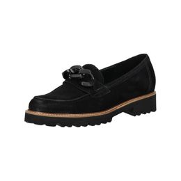 Gabor Damen Slipper &raquo; Slipper Veloursleder&laquo; schwarz 40,5