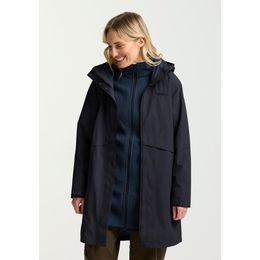 Jack Wolfskin Damen 3-in-1-Funktionsmantel &raquo;BAYLIGHT 3IN1 COAT W&laquo; blau L (42/44)