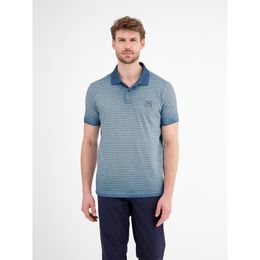 Lerros Herren Lerros Poloshirt mit Logo Stickerei blau XXL