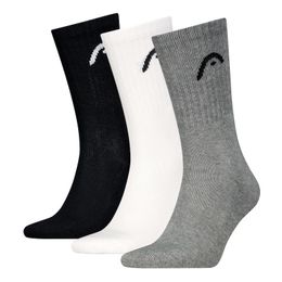 Head Herren Tennissocken &raquo;Head ALL SPORTS TRAINING CREW&laquo; 3 Paar, mit gepolsterter Sohle f&uuml;r D&auml;mpfung und zus&auml;tzlichen Komfort 35-38
