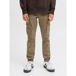 Jack & Jones Jack & Jones Junior Jungen Cargohose &raquo;JPSTPAUL JJFLAKE AKM 542&laquo; beige 128, N-Gr