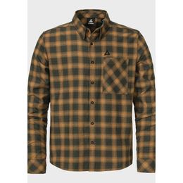 Sch&ouml;ffel Sch&ouml;ffel Herren Outdoorhemd &raquo;Urban Shirt Style Kleion MNS&laquo; braun 56, Normalgr&ouml;&szlig;en