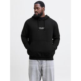 Jack & Jones PlusSize Jack & Jones Plussize Herren Jack & Jones PlusSize Kapuzensweatshirt &raquo;JJESOHO SWEAT HOOD NOOS PLS&laquo;, mit Logobranding 5XL