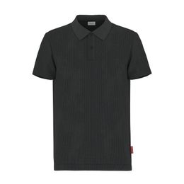 JOOP! Joop Jeans Herren Poloshirt &raquo;Djamal&laquo; mit Knopfleiste schwarz S