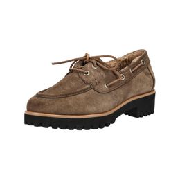 Paul Green Damen Mokassin &raquo; Halbschuhe Veloursleder&laquo; 40,5