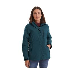 Killtec Damen Outdoorjacke &raquo;KOW 140 WMN JCKT&laquo; Wasserdichte Damenjacke, atmungsaktiv, abnehmbare Kapuze blau 40