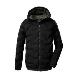 Killtec Herren Steppjacke &raquo;KOW 229 BYS QLTD JCKT&laquo; Winddichte, wasserabweisende Kinderjacke mit 10.000 mm Wassers&auml;ule schwarz 128