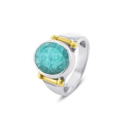 Nomad Vergold. Ring mit Edelstein - 64% | Gr&ouml;&szlig;e 60 | Schmuck