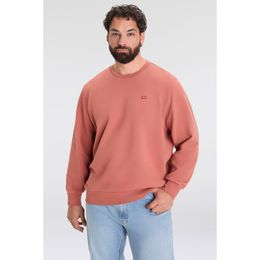 LEVI'S&reg; PLUS Levi's Plus Herren Levi's Plus Sweatshirt &raquo;BIG ORIGINAL HM CREW&laquo;, mit Batwing-Logobadge rot 3XL (68/70)