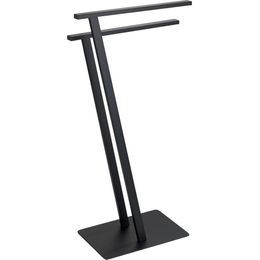 Wenko Handtuchst&auml;nder "Lirio" in Schwarz - (B)20 x (H)76,5 x (T)40 cm - 18% | Badezimmer-accessoires