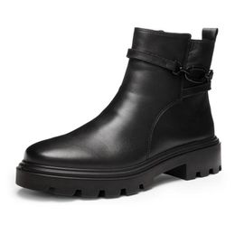 Ara Damen Stiefelette &raquo;MANCHESTER&laquo; Biker Boots, Stiefel in Komfortweite H (= sehr weit) schwarz 3,5 (36)