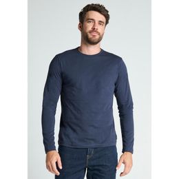 Jockey Herren Langarmshirt &raquo;American T-Shirt&laquo; lockere Passform, lange &Auml;rmel, Cotton, weich blau XXL