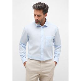 Eterna Herren Langarmhemd &raquo;COMFORT FIT&laquo; NON IRON (b&uuml;gelfrei) blau 44, Normalgr&ouml;&szlig;en