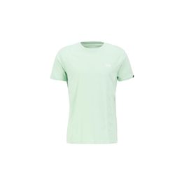 Alpha Industries Herren T-Shirt &raquo;Basic T-Shirt SL&laquo; gr&uuml;n M