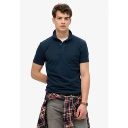 Superdry Herren Poloshirt &raquo;ESSENTIAL JERSEY POLO&laquo; blau XL
