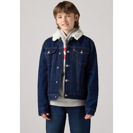 Levi's Kids Herren Levi's Kids Jeansjacke &raquo;LVN SHERPA TRUCKER&laquo; ohne Kapuze mit Taschen for BOYS 10 (140)