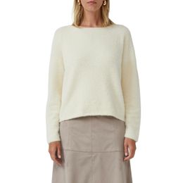 s.Oliver BLACK LABEL Damen s.Oliver BLACK LABEL Strickpullover flauschig, mit U-Boot-Ausschnitt beige 40