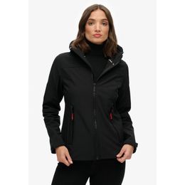 Superdry Damen Outdoorjacke &raquo;HOODED CLASSIC TREKKER JACKET&laquo; mit Kapuze schwarz XS