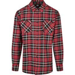 Urban Classics Herren Urban Classics Kurzarmshirt &raquo; Herren Checked Roots Shirt&laquo; 1 Stk. L