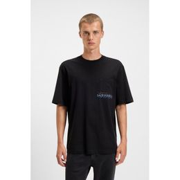 Hugo Blue Herren HUGO Blue T-Shirt &raquo;Nogoste&laquo; Rundhalsausschnitt, regular fit, Brusttasche L