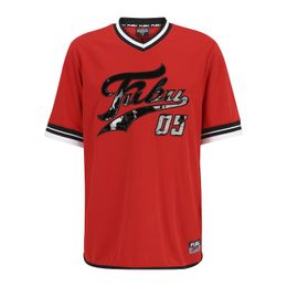 Fubu Herren T-Shirt &raquo; Herren FM231-011-2 Fubu Varsity Lacquered Mesh Tee&laquo; 1 Stk. M