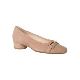 Hassia Leder-Ballerinas "Roma" in Beige - 49% | Gr&ouml;&szlig;e 42 | Damen-ballerinas