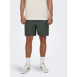 Only & Sons Only & Sons Herren ONLY & SONS Shorts &raquo;ONSTEL LIFE 0119 SHORTS NOOS&laquo; gr&uuml;n XL, N-Gr