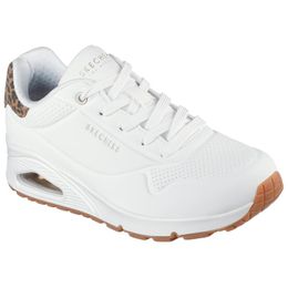 Skechers Damen Sneaker &raquo;UNO-JUNGLE NITE&laquo; Schn&uuml;rschuh, Freizeitschuh mit Wedge-Absatz bunt 38