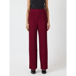 Y.A.S Damen Schlupfhose &raquo;YASALISA HW PANT S. NOOS&laquo; Sommerhose, mit Plisseefalten rot 46, N-Gr