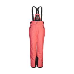 Killtec M&auml;dchen Skihose &raquo;KSW 213 GRLS SKI PNTS&laquo; Wasserdichte, atmungsaktive Skihose mit verstellbarer Taille orange 140, Normalgr&ouml;&szlig;en