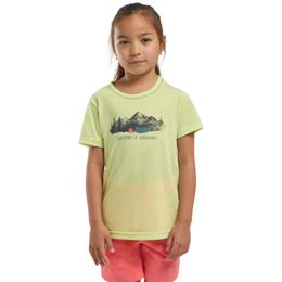 Jack Wolfskin Jungen T-Shirt &raquo;HIKING GRAPHIC T KIDS&laquo; gr&uuml;n 128