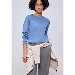 Street One Damen Street One Sweater, unifarben 46
