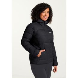 Jack Wolfskin Damen Daunenjacke &raquo;ATHER DOWN HOODY W RDS&laquo; mit Kapuze schwarz S (36)