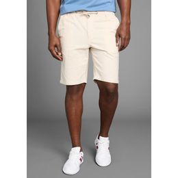 Delmao Herren DELMAO Bermudas &raquo;aus Leinen&laquo; L&auml;ssige Bermudas beige 3XL, N-Gr