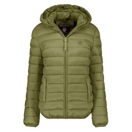 Canadian Peak Steppjacke "Akitaleak" in Oliv - 60% | Gr&ouml;&szlig;e XL | Damenjacken