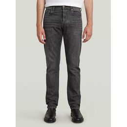 G-Star Raw G-Star Jeans "3301" - Regular fit - in Anthrazit - 61% | Gr&ouml;&szlig;e W36/L34 | Herren-plussize