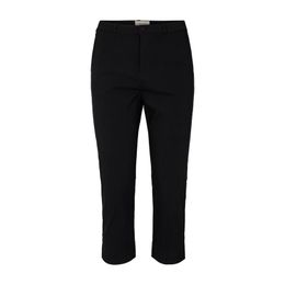 Freequent Damen Freequent Caprihose &raquo;FQSOLVEJ-CA&laquo; Sommerhose 3/4-L&auml;nge mit Viskose und Stretch schwarz L, N-Gr