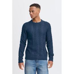 Blend Herren Strickpullover &raquo;BHBASIM Crew&laquo; blau XXL