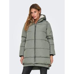 Only Damen Only Steppmantel &raquo;ONLKELLY NORA LONG PUFFER COAT OTW&laquo; schwarz L