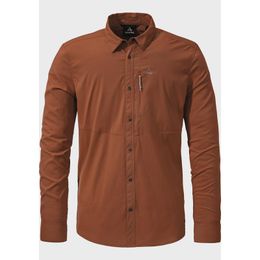 Sch&ouml;ffel Sch&ouml;ffel Herren Outdoorhemd &raquo;Shirt Haidwand M&laquo; rot 56, Normalgr&ouml;&szlig;en