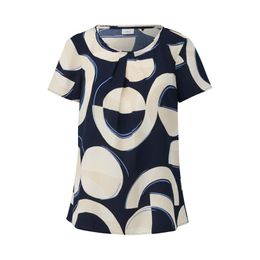 s.Oliver BLACK LABEL Damen s.Oliver BLACK LABEL Kurzarmbluse mit All-Over Print 34