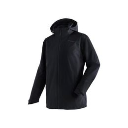 Maier Sports Damen 3-in-1-Funktionsjacke &raquo;Ribut M&laquo; funktionale Doppel-Jacke f&uuml;r Wanderungen und Ausfl&uuml;ge schwarz 27
