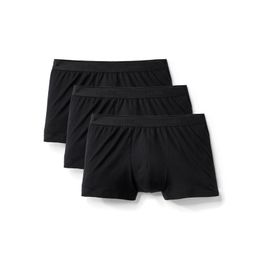Calida Herren Calida Boxershorts &raquo;Natural Benefit&laquo; 3er Pack, Single Jersey-Qualit&auml;t, elastisch schwarz XXL (58/60)