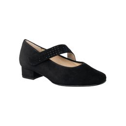 Hassia Leder-Spangenballerinas "Cordoba" in Schwarz - 49% | Gr&ouml;&szlig;e 42 | Damen-ballerinas