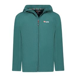 Canadian Peak Fleecejacke "Tugoodeak" in Gr&uuml;n - 51% | Gr&ouml;&szlig;e L | Herren-pullover-sport
