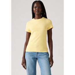 Levi's Levi's Damen &raquo;ESSENTIAL HM SS TEE&laquo; Taillierter Schnitt gelb M (38)