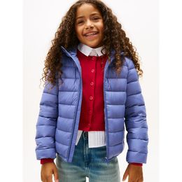 Tommy Hilfiger M&auml;dchen Steppjacke &raquo;U LIGHT DOWN HOODED JACKET&laquo; mit Kapuze Kinder bis 16 Jahre 10 (140)